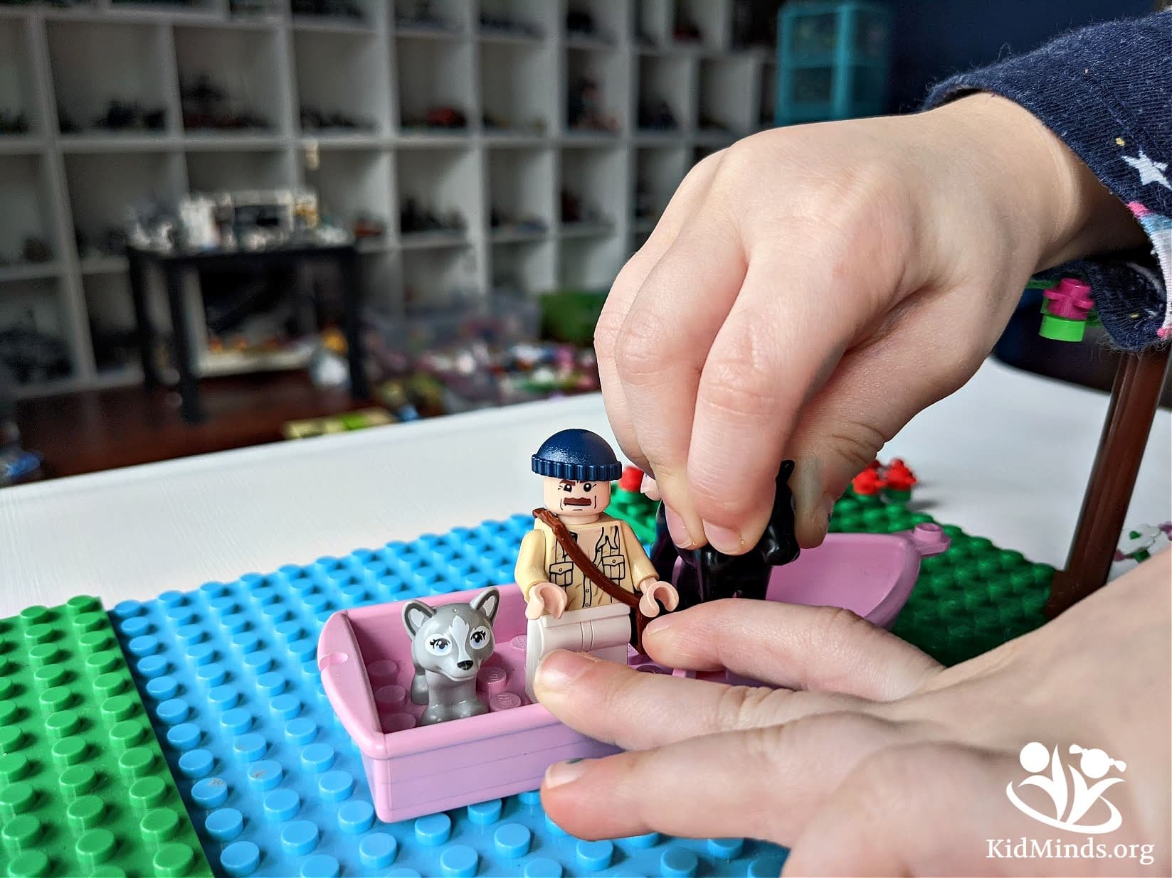Old Logic Puzzle and LEGO Challenge for Johnny Appleseed Day | KidMinds