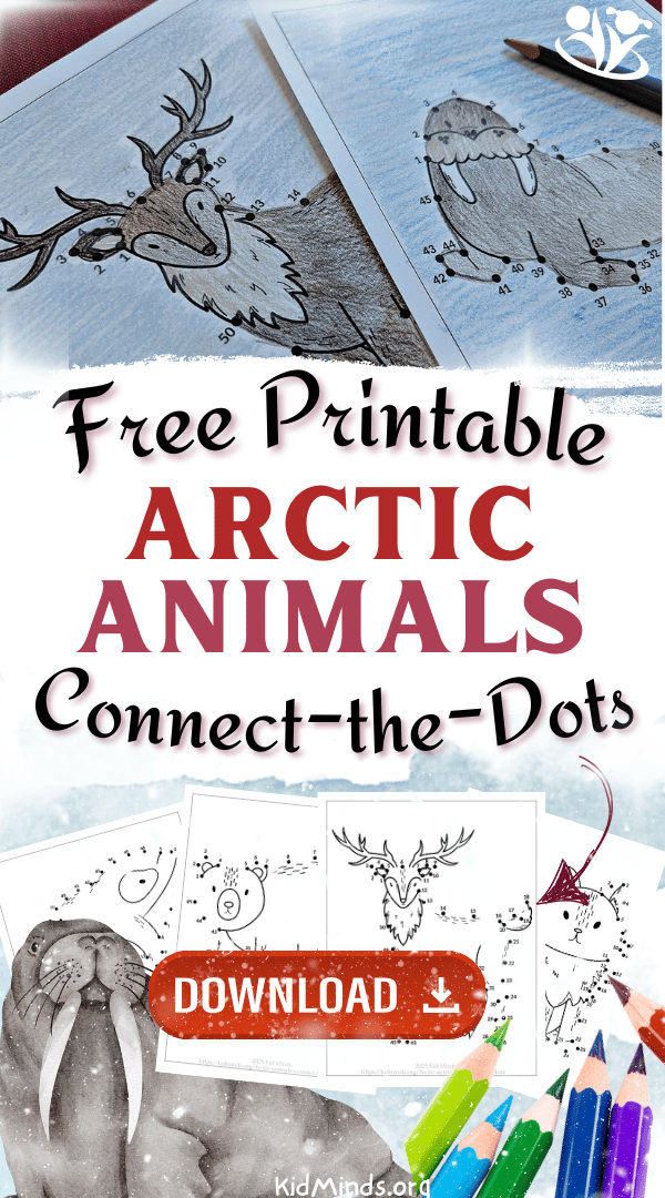 The Best Free Arctic Animals Connect-the-Dots | KidMinds