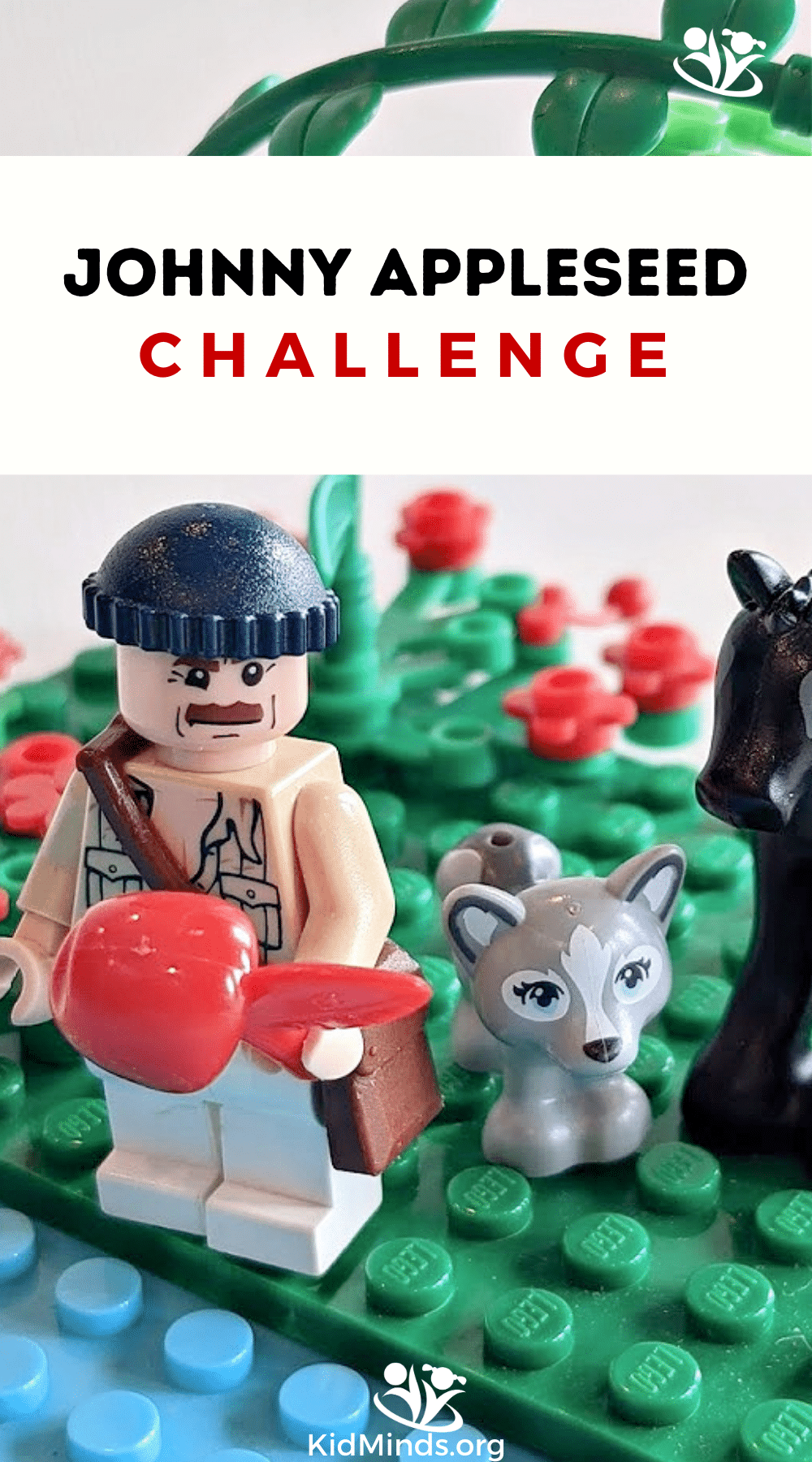 Old Logic Puzzle and LEGO Challenge for Johnny Appleseed Day | KidMinds