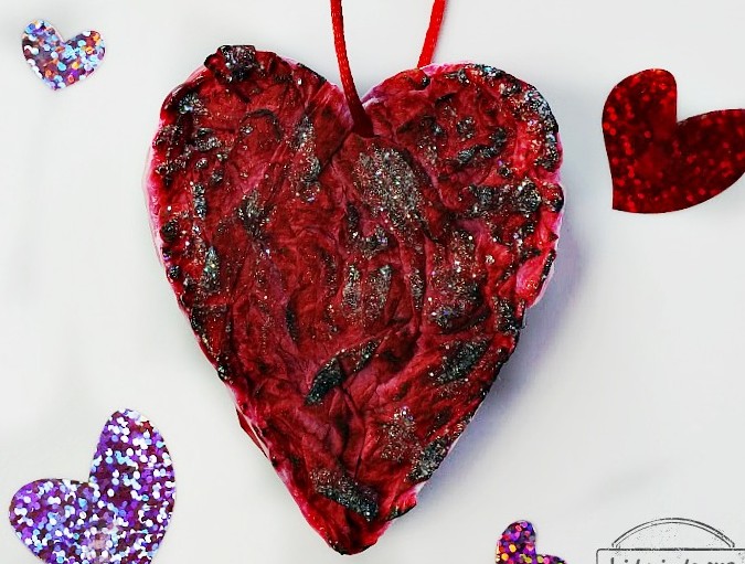 How to Make a 3D-Heart for Valentine’s Day | KidMinds