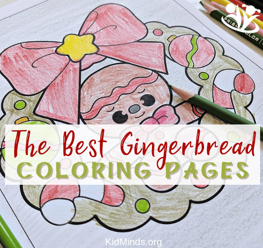 The Best Gingerbread Coloring Pages (Free PDF) | KidMinds
