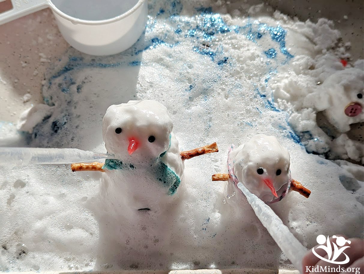 How to Make Melting Snowman Experiment (Free PDF) | KidMinds