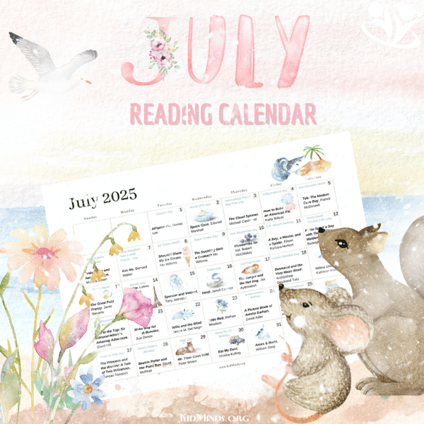 The Best Books to Read in July (Free Calendar) | KidMinds