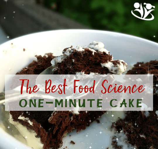 The Best Food Science for Kids: Amazing One-Minute Cake | KidMinds