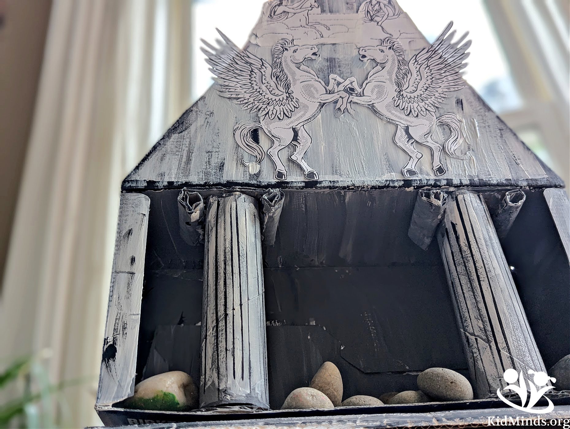 How to Make Ancient Greek Ionic Columns (Free PDF) | KidMinds