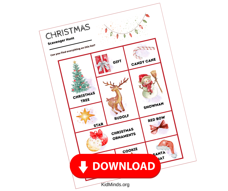 The Best Christmas Activity Pack (Free PDF) | KidMinds