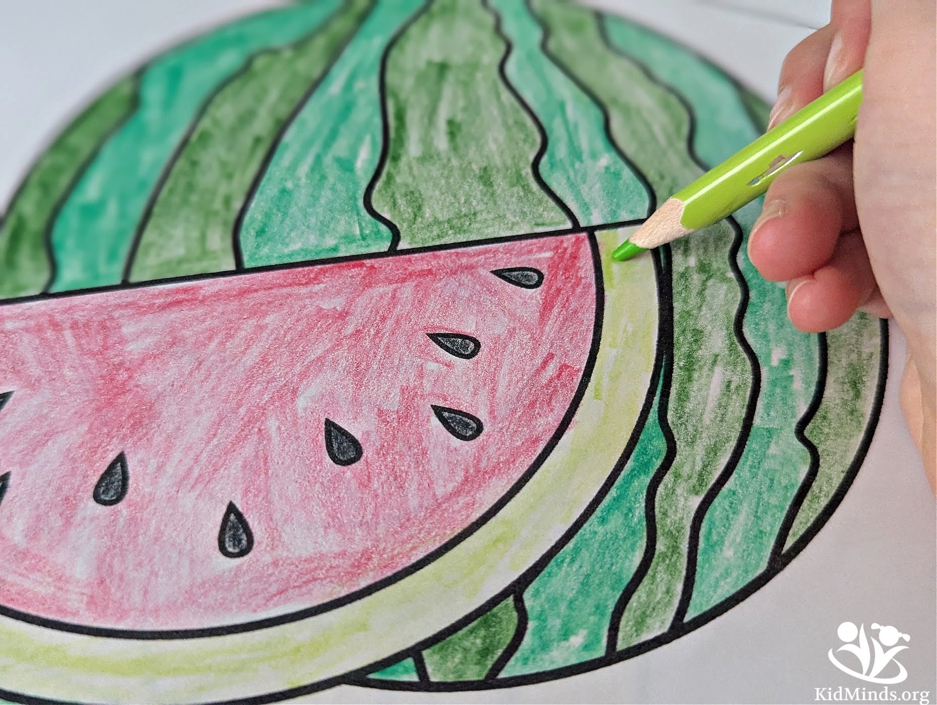 The Best Watermelon Coloring Pages (Free PDF) | KidMinds