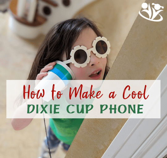 How to Make a Cool Dixie Cup Phone | KidMinds