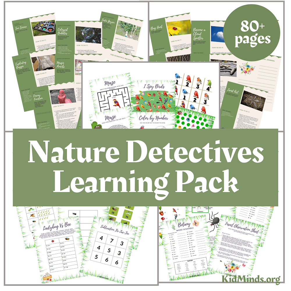 Nature Detectives Learning Pack | KidMinds