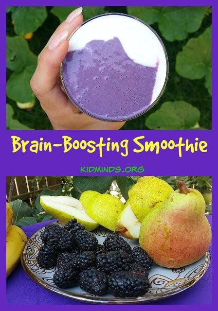 Brain Boosting Smoothie for Kids and their Parents | KidMinds