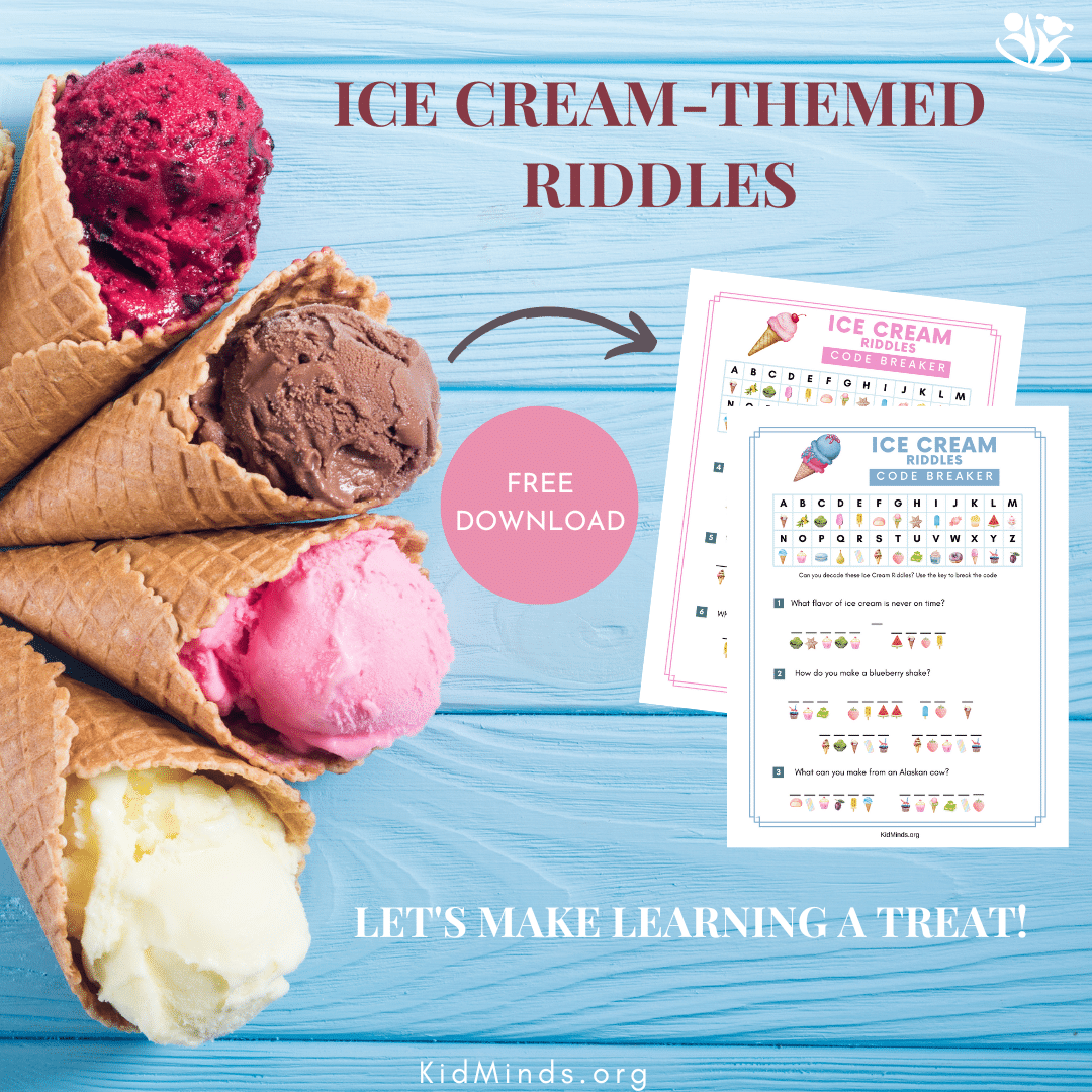 The Best Ice Cream Riddles for Kids (Free PDF) | KidMinds