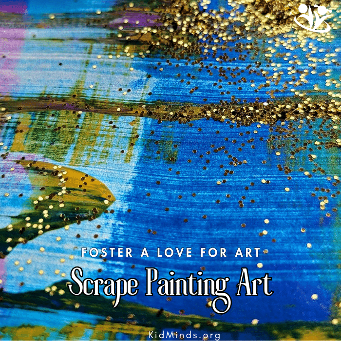 How to Make the Best Scrape Painting Art Project | KidMinds