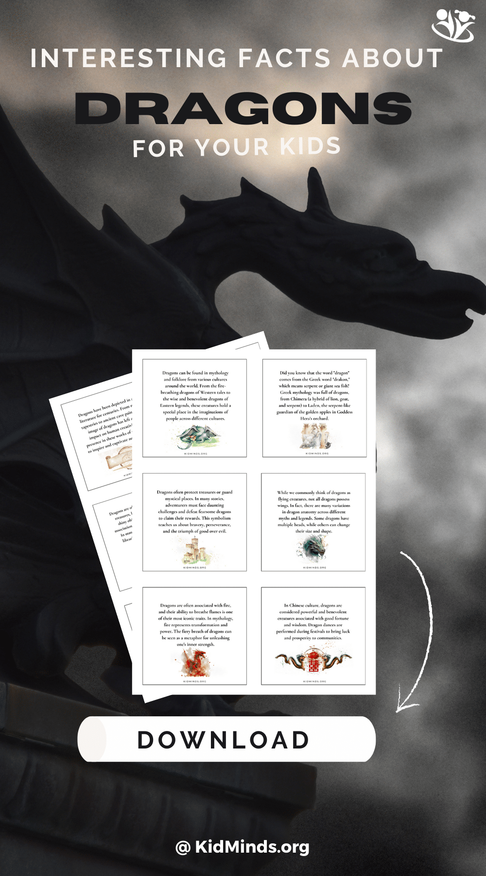 The Best Dragon Facts for Kids (FREE Printable) | KidMinds