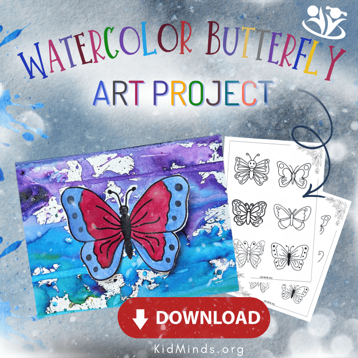 How to Make Fun Butterfly Collage (Free PDF) | KidMinds