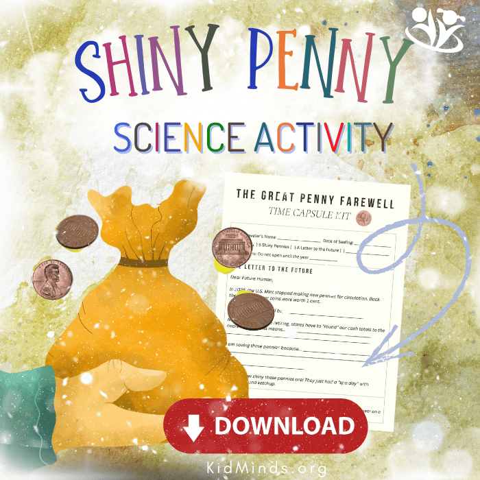 How to Make a Penny Shine with Kitchen Magic | KidMinds