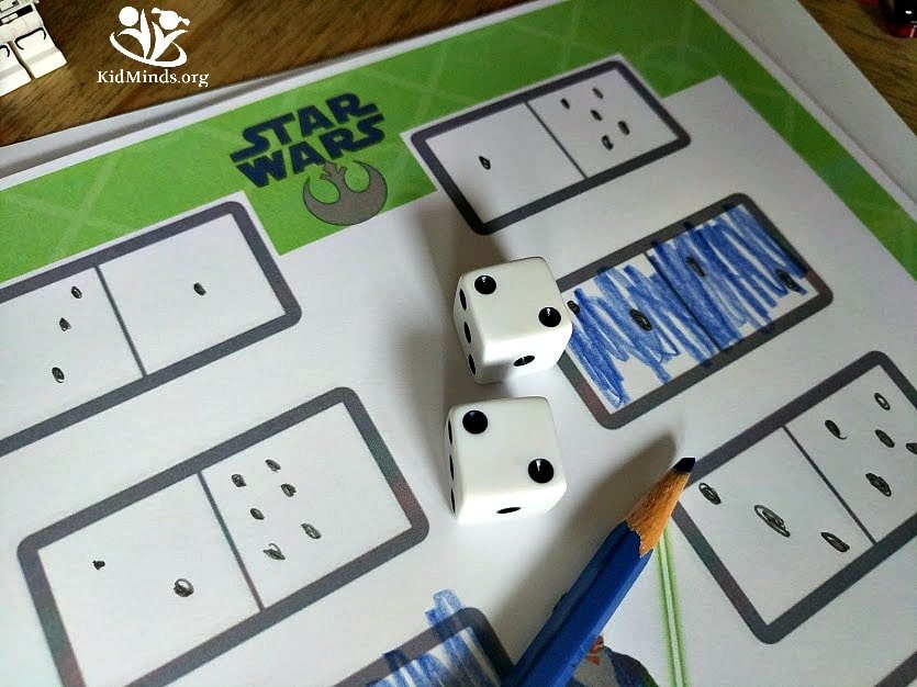 Star Wars Game to Practice Doubles and Near Doubles | KidMinds