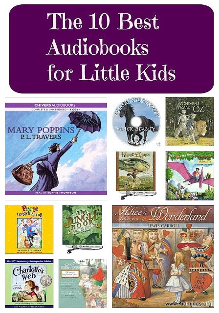 The top 10 Audiobooks for Little Kids | KidMinds
