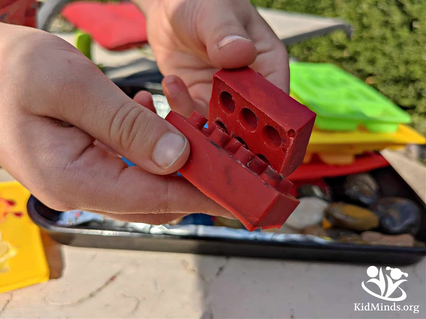 How to Recycle Your Old Crayons into Super LEGO | KidMinds