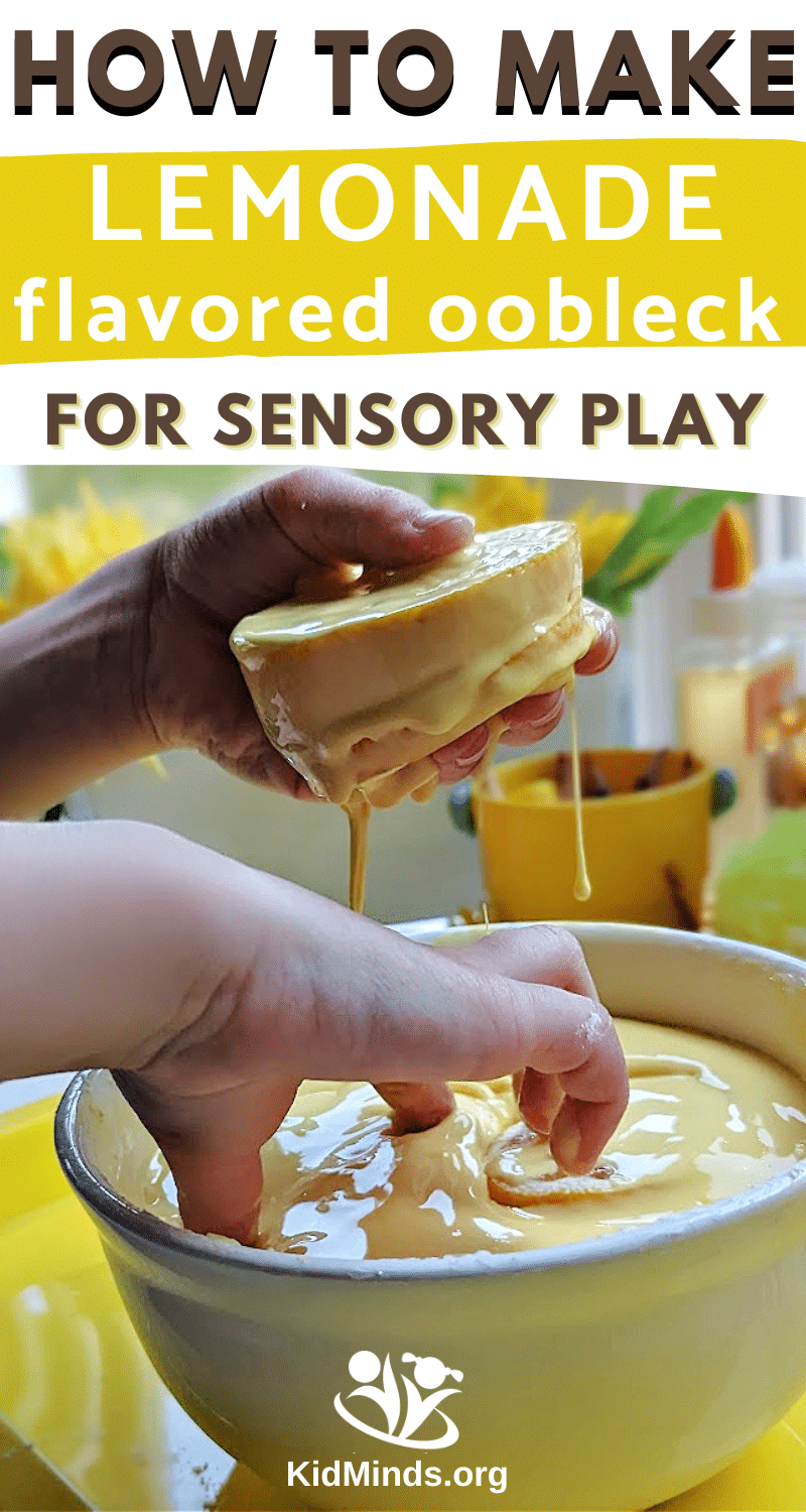 How to Make Lemonade Oobleck – Free PDF | KidMinds