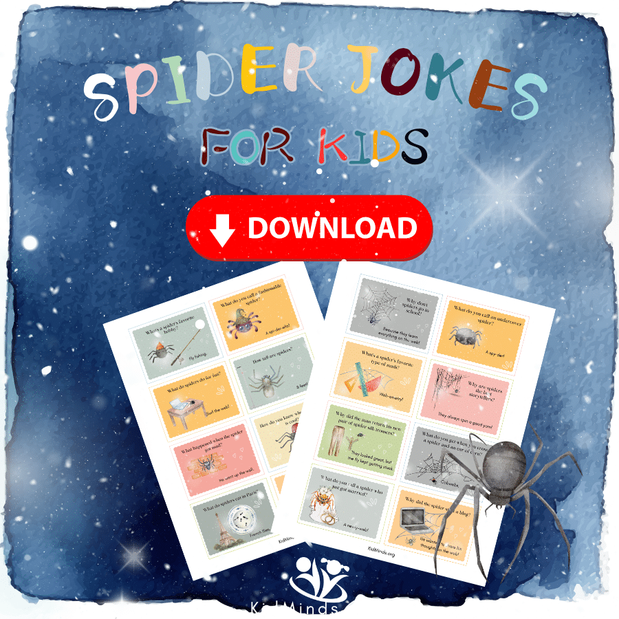 The Best Spider Jokes for Kids (Free Printable) | KidMinds