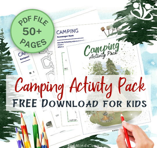 The Best Camping Activity Pack (FREE Printable) | KidMinds