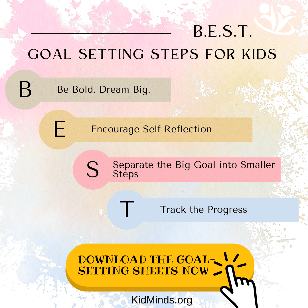 The Best Back-to-School Goal Setting Sheets (Free) | KidMinds