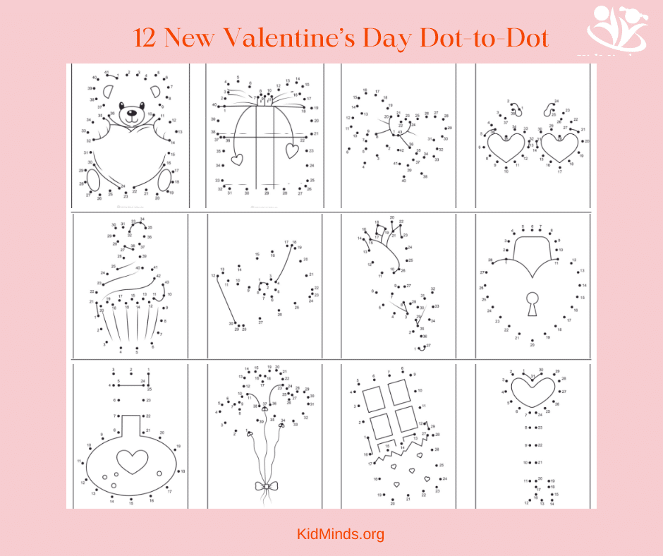The Best Valentine’s Day Connect-the-Dot (Free PDF) | KidMinds
