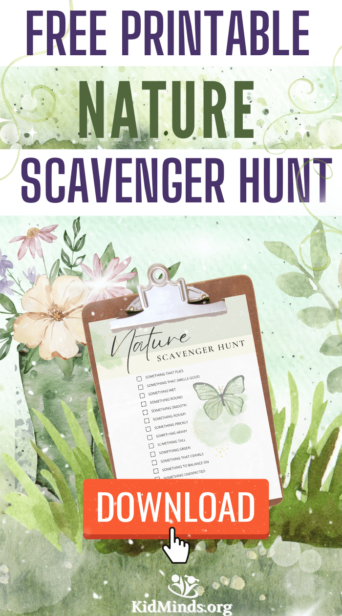 The Best Nature Scavenger Hunt for Kids: Free PDF | KidMinds