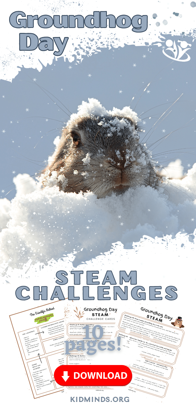 The Best Groundhog Day STEAM Challenges: Free PDF | KidMinds