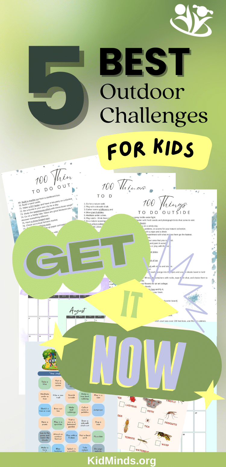 5 Of The Best Outdoor Challenges for Kids (FREE) | KidMinds