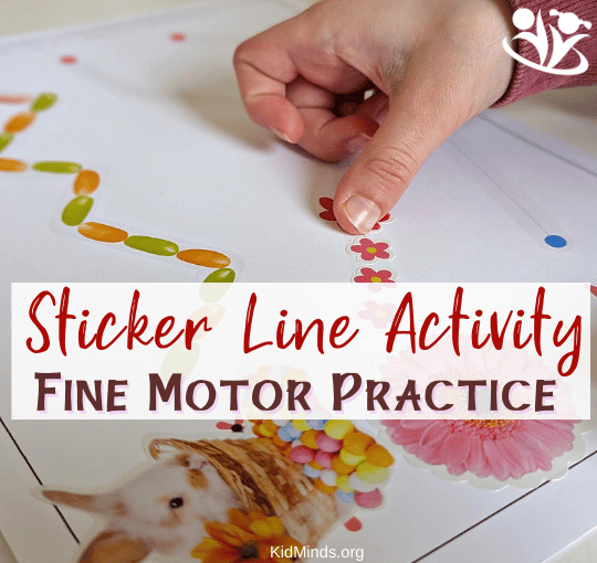 The Best Fine Motor Skills Sticker Activity (Free PDF) | KidMinds