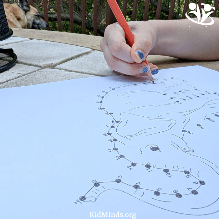 The Best Free Printable Animal Dot to Dot Pages | KidMinds