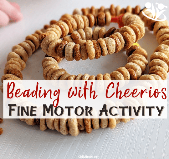 How to Use Cheerios for a Fine Motor Activity | KidMinds