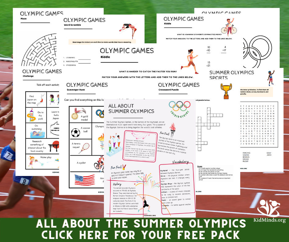The Best Summer Olympics Printable Pack (Free) | KidMinds