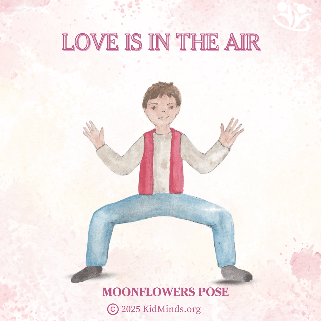 The Best Valentine’s Day Yoga For Kids (Free PDF) | KidMinds