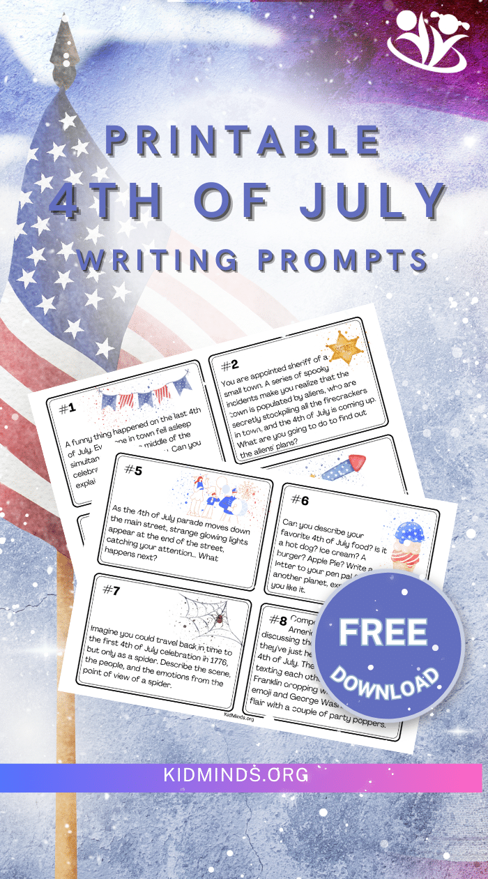The Best 4th of July Writing Prompts (Free) | KidMinds