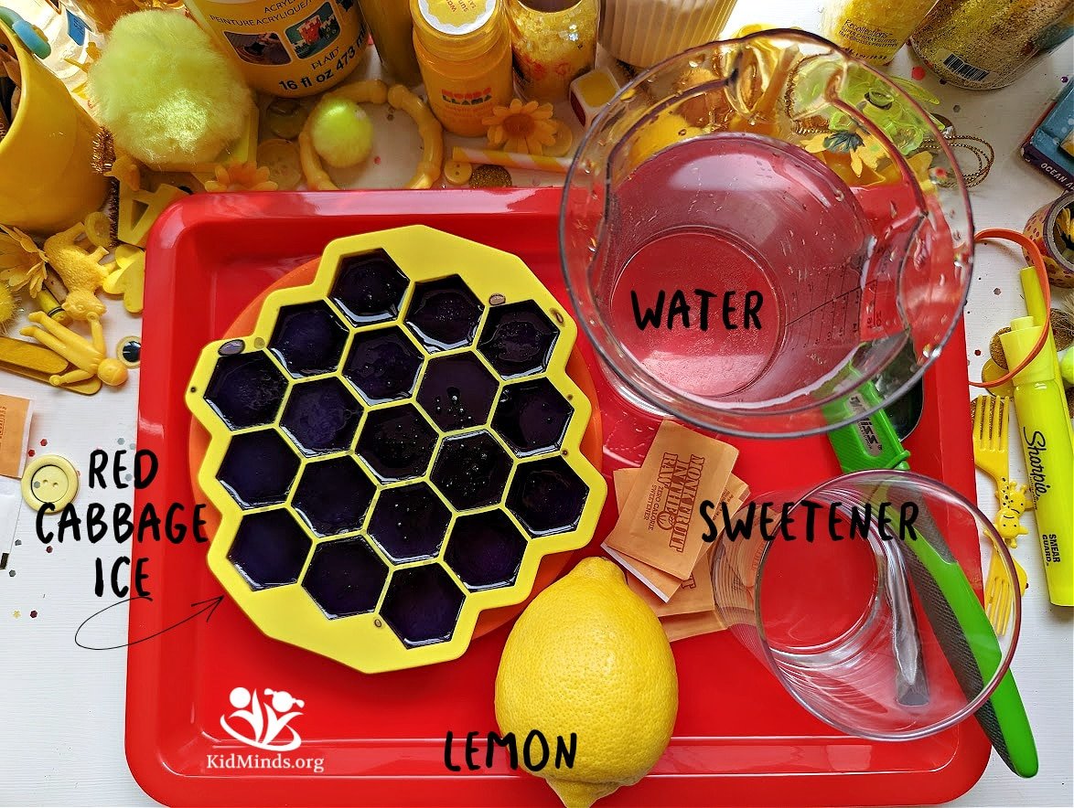How to Make Color-Changing Lemonade | KidMinds