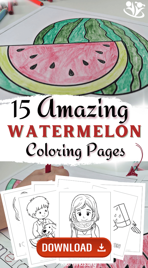 The Best Watermelon Coloring Pages (Free PDF) | KidMinds