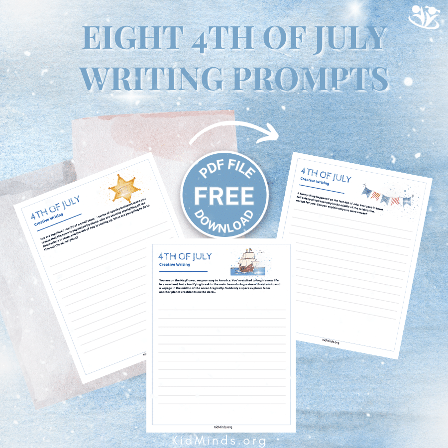 The Best 4th of July Writing Prompts (Free) | KidMinds