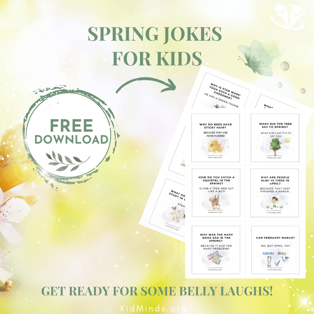 The Best Spring Jokes for Kids (FREE download) | KidMinds