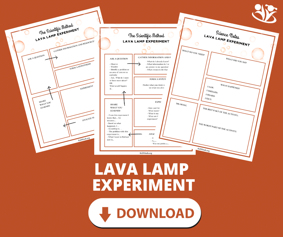 How to Make a Lava Lamp | KidMinds