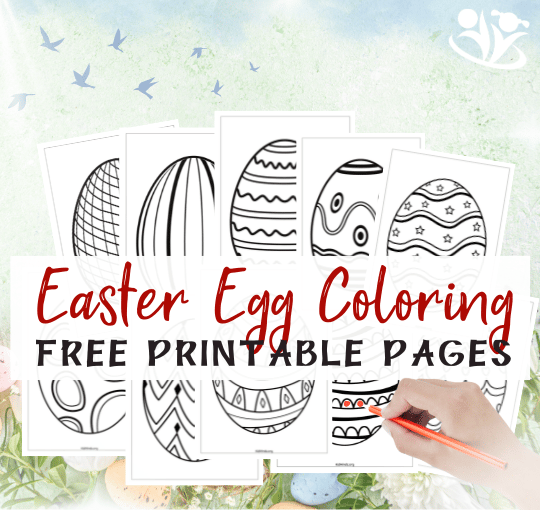The Best Easter Eggs Coloring Pages – Free PDF | KidMinds