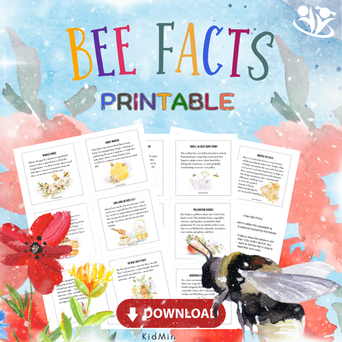 The Best Bee Facts for Kids (Free PDF) | KidMinds