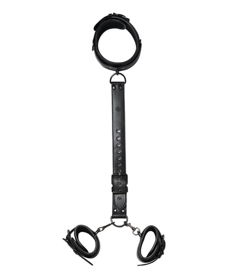 Kinky Play Box Locking Harness Collar to Wrist Restraints - Black ...