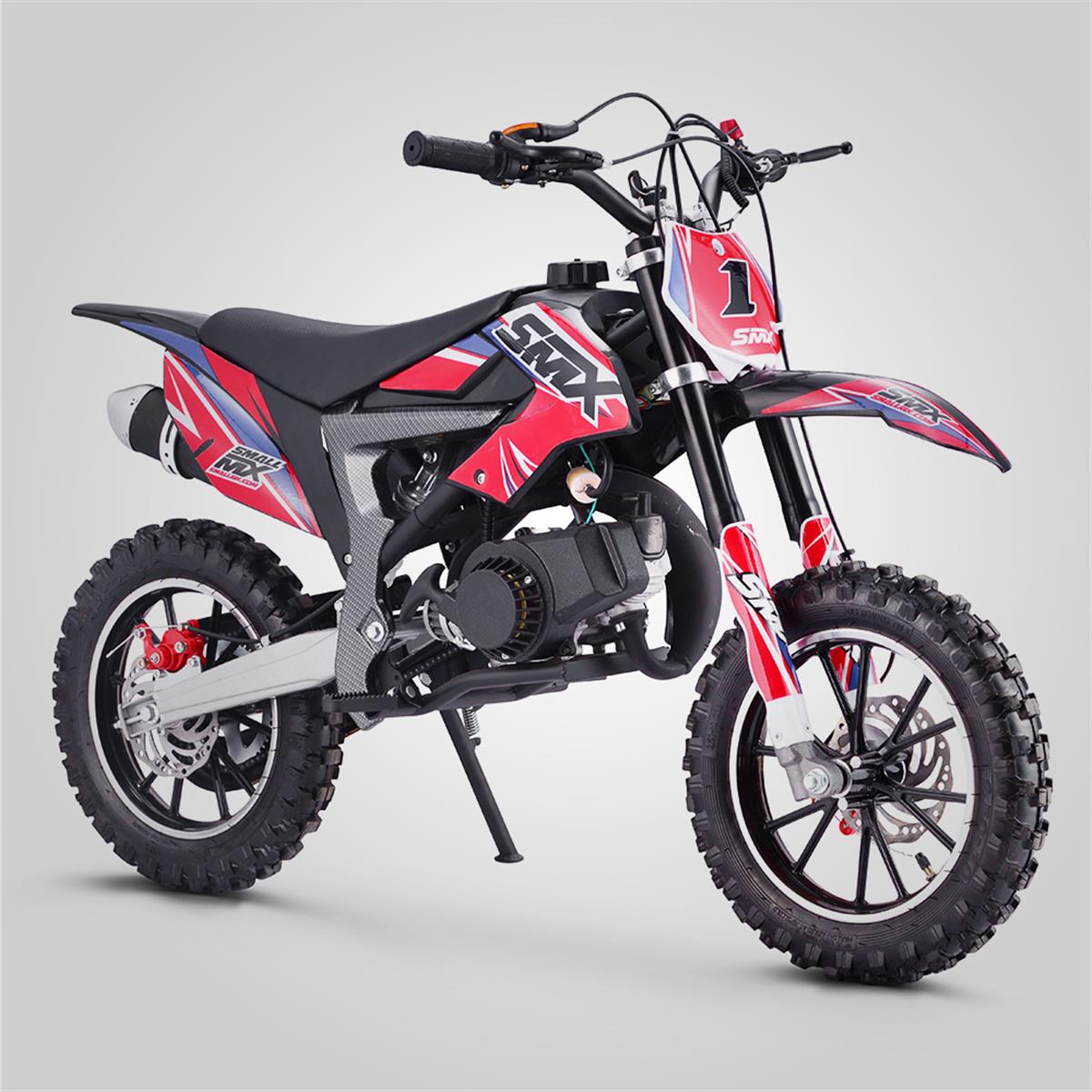 Pocket Cross enfants 50cc Rouge | Smallmx - Dirt bike, Pit bike, Quads, Minimoto