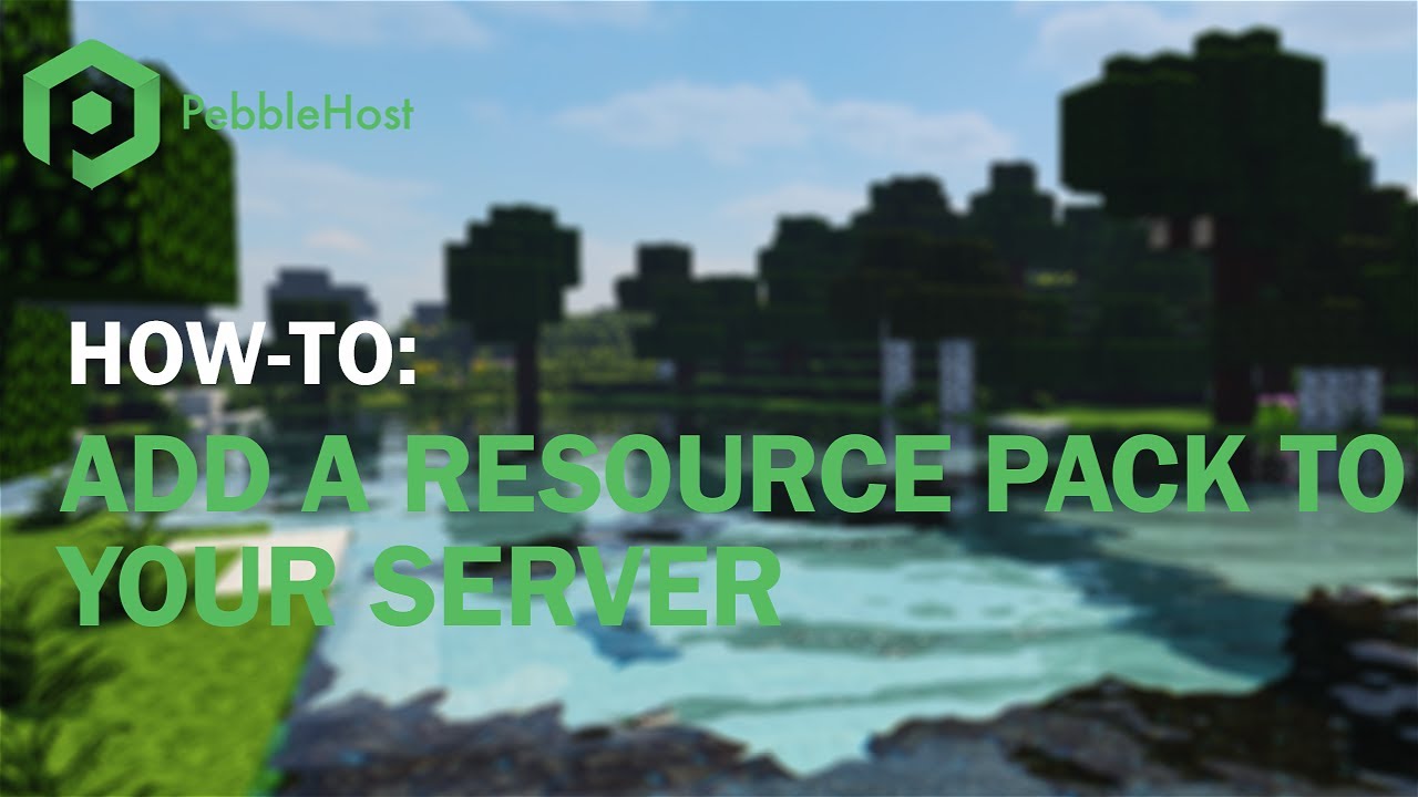 PebbleHost Knowledgebase | How to add a Resource Pack to your Minecraft ...