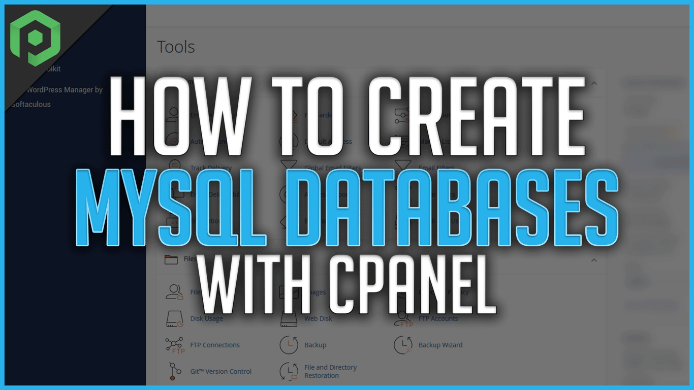 PebbleHost Knowledgebase | Creating a MySQL Database on your cPanel