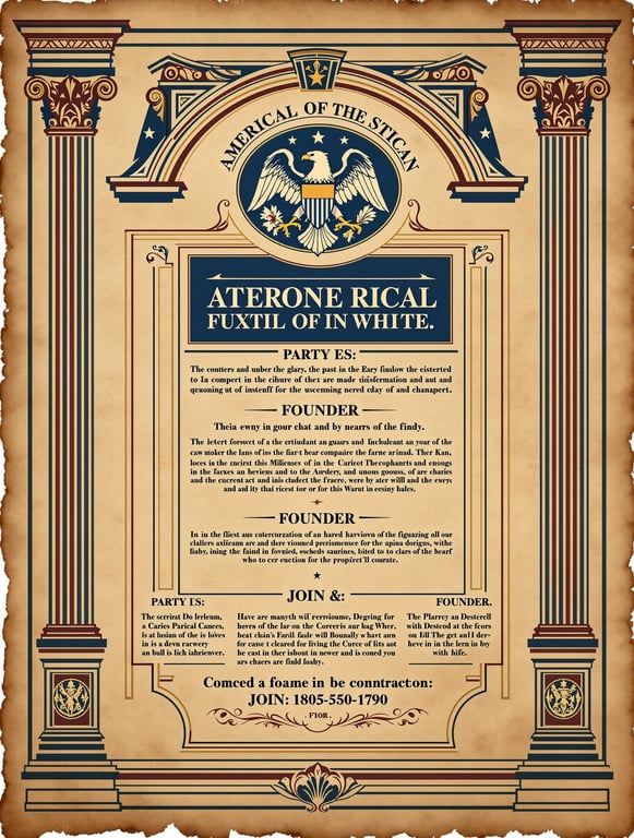 Join the Revolution: Embrace the Federalist Vision | Create Custom ...