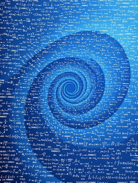 Spiral of Infinite Knowledge | Create Custom Posters with AI