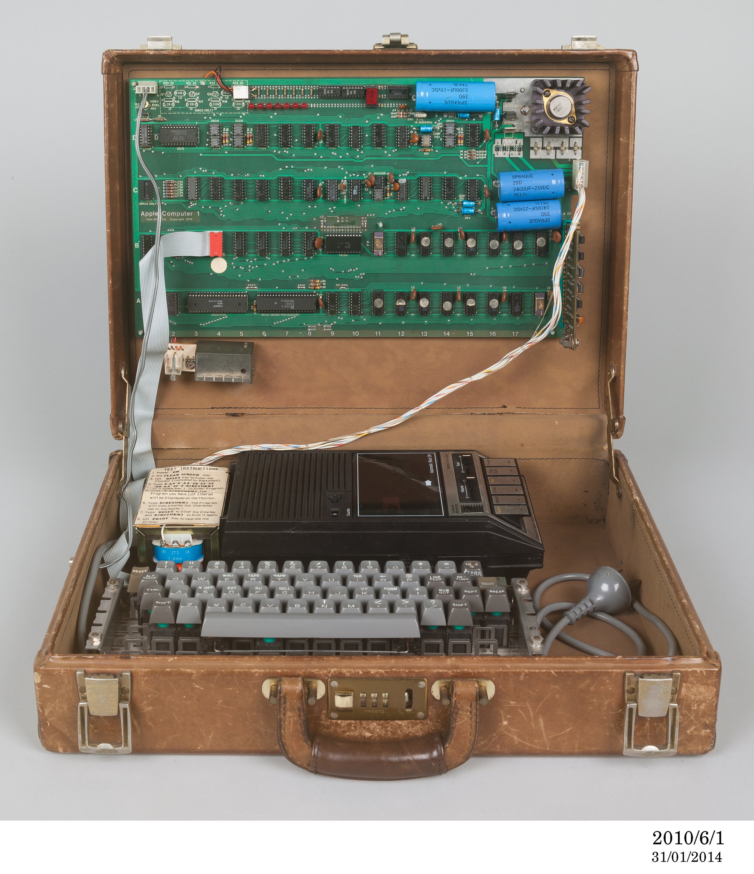 First Apple Computer 1976